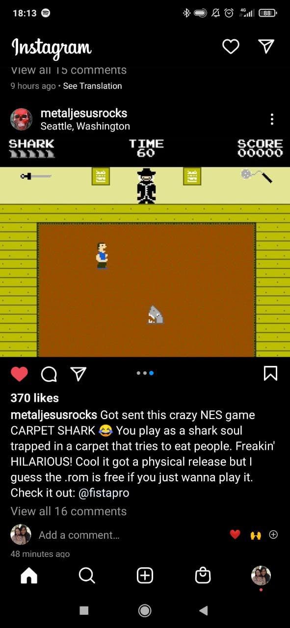 Carpet Shark!! » pixelats.cat